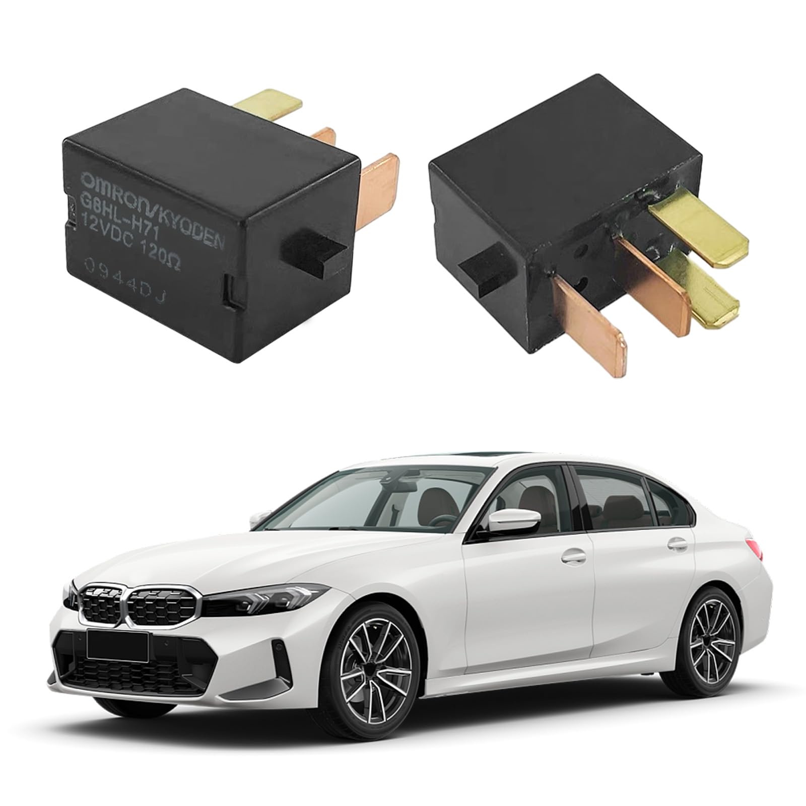 Amazon.com: Augeny 2 PCS Car AC Relay, G8HL-H71 AC and Starter Relay, 4 ...