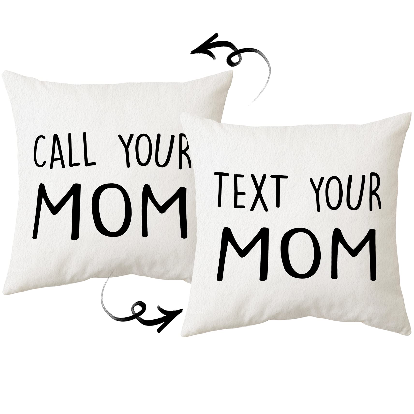 Amazon.com: Sidhua Farmhouse Mom Themed Pillowcase Decorations for Home ...