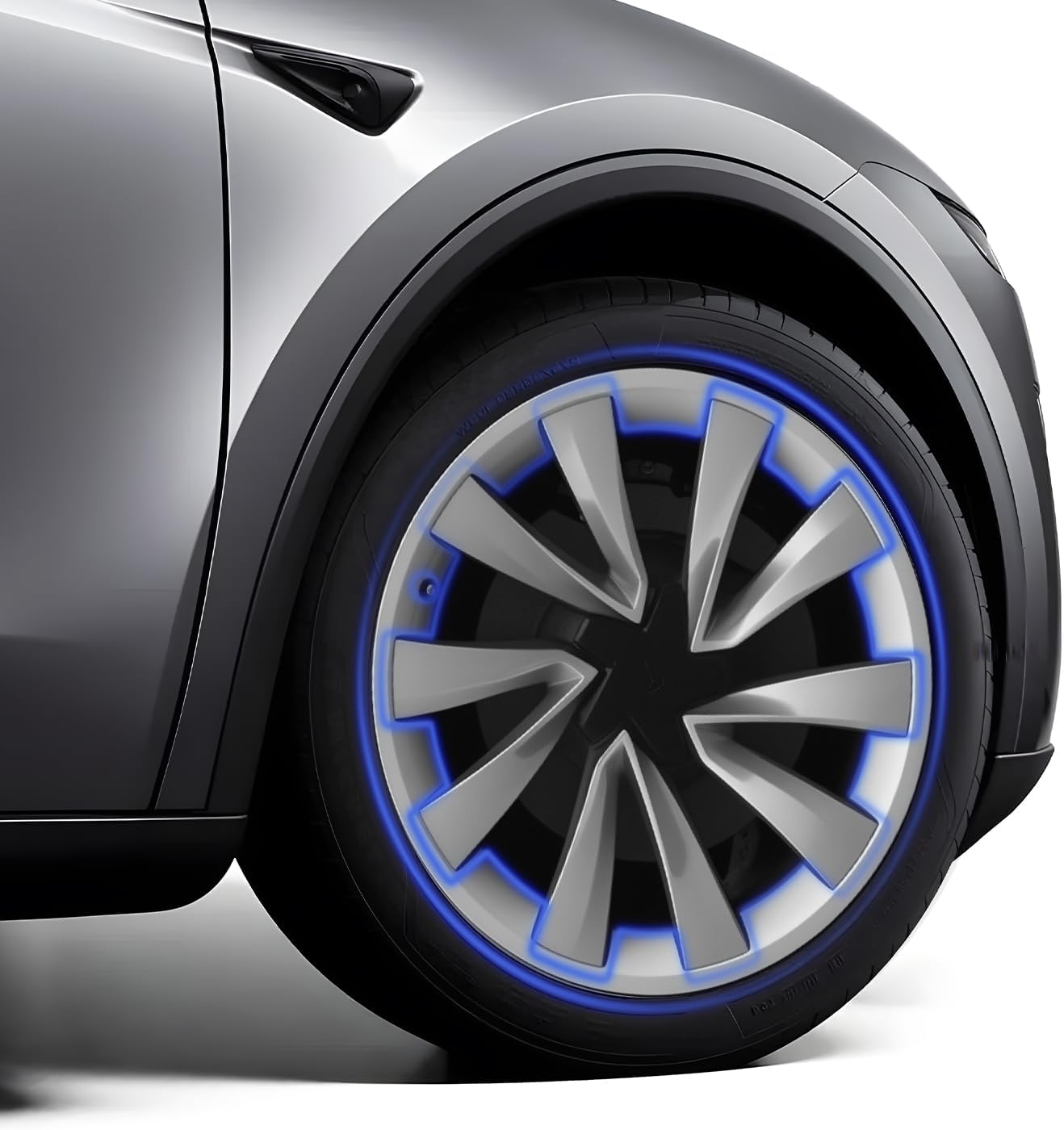 Amazon.com: Wheel Rim Protector Rings Fit for Tesla Model Y Juniper ...