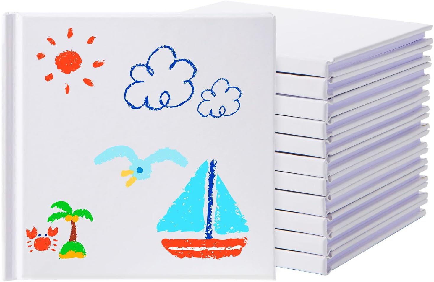 48 Pack Colorful Blank Books, Bulk, Mini Notebooks for Kids, Small ...