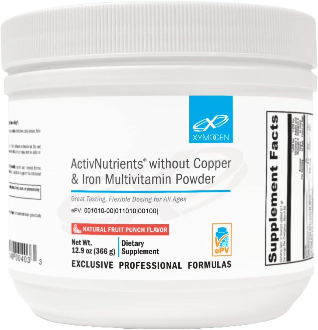Amazon.com: XYMOGEN ActivNutrients Without Copper & Iron Multivitamin ...