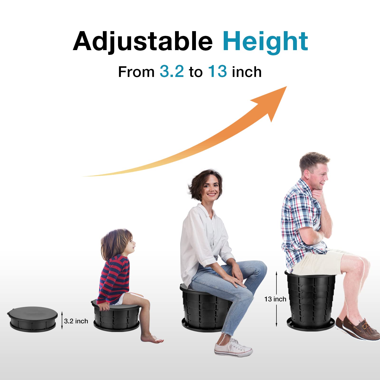 Snapklik.com : TRIPTIPS Upgrade Retractable Portable Toilet Travel ...