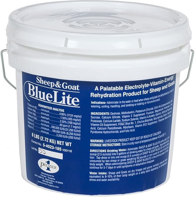 Amazon.com : Premier 1 BlueLite Sheep & Goat Electrolytes ...