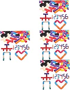 Amazon.co.jp: Toyvian 4pcs Pipe Blocks Toys to-y Toys Building Blocks ...