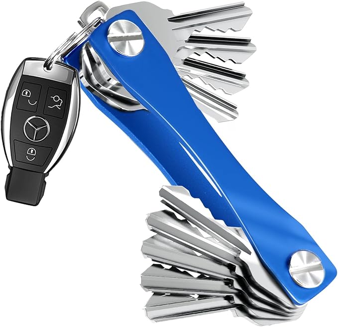 PEAKEEN Compact Key Organizer, Key Holder for Keychain Key Ring Key ...
