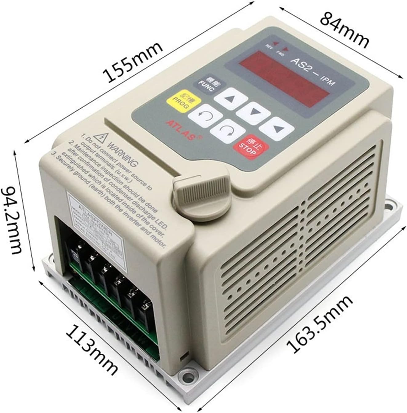VFD Inverter 04KW075KW15KW22KW Frequency Converter 220V380V 3P Output ...