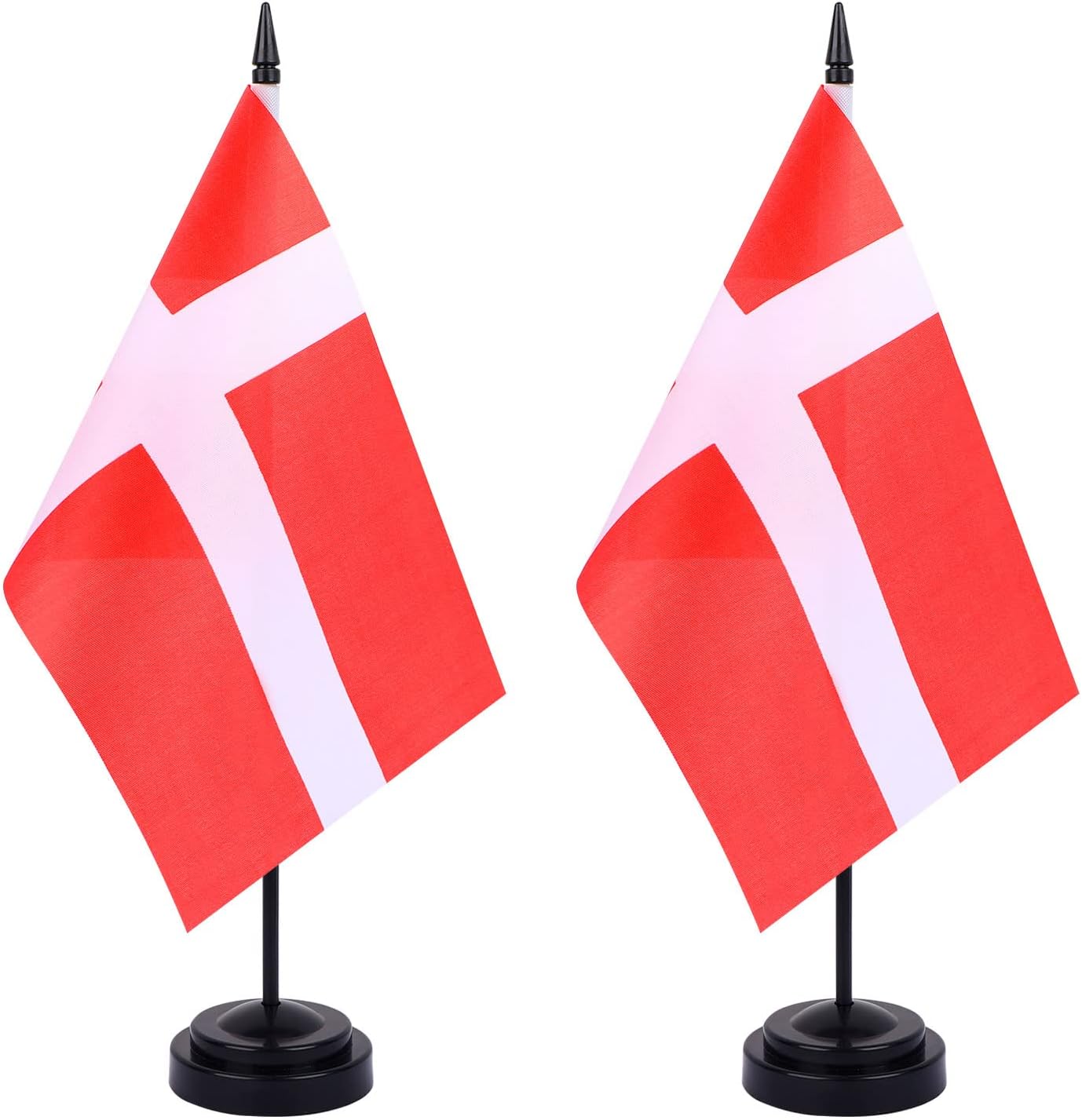 Amazon.com: FWIW Denmark Danes Flag Denmark Table Flag Small Mini ...