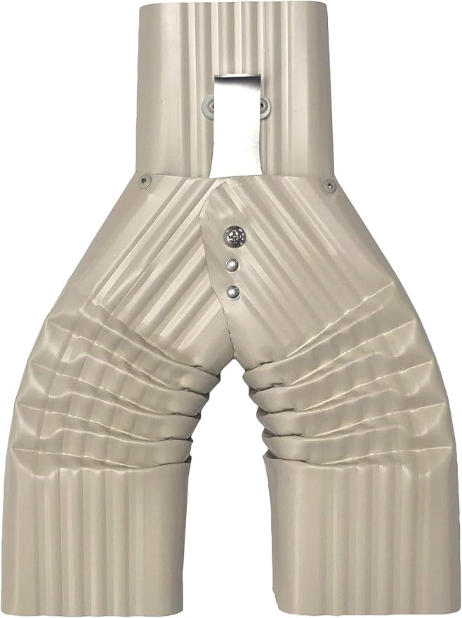 Amazon.com: Aluminum 3x4 Downspout Diverter for Rain Barrels | Made in ...