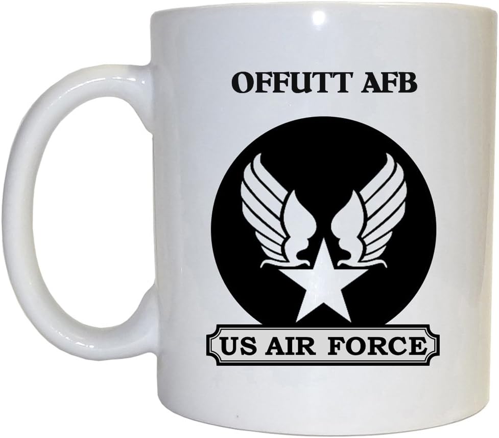 Amazon.com: Offutt AFB - US Air Force Mug, 1026 : Home & Kitchen