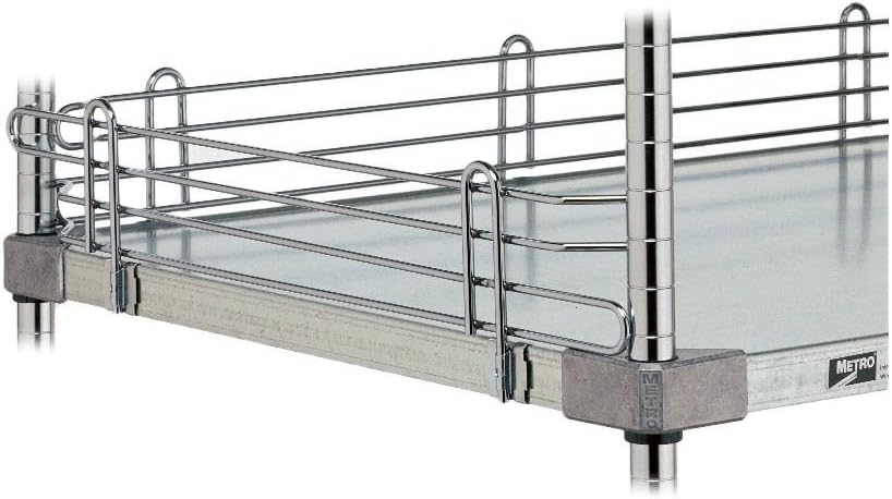 Shelf Side/Back Ledge, 4 H x 48 in. W, PK2 - Desktop Shelves - Amazon.com