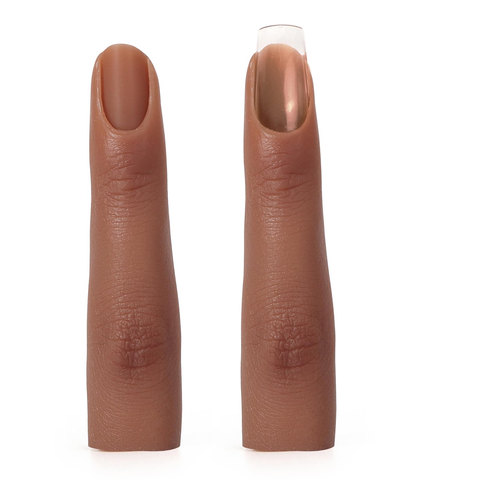 Nail Mannequin Hand Silicone Male Hand Model Realistic Bendable Tattoo ...