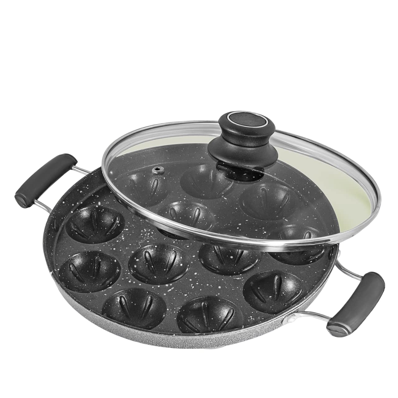 Buy SUNDRY Luxury Appam Pan Heavy-Weight Non-Stick appe Paniyarakkal ...