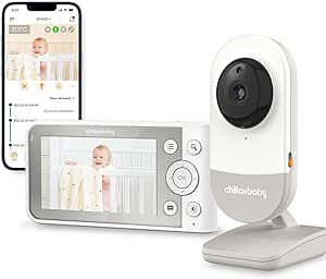 Chillax baby - Daily Baby-WiFi Streaming 2-Way Talk 4.3" Screen Baby ...