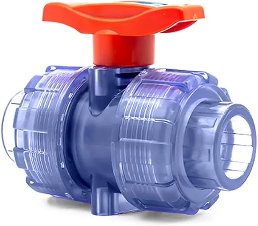 RCGKNNMUZ Id20-63mm PVC Ball Check Valve Transparent UPVC Globe Valve ...