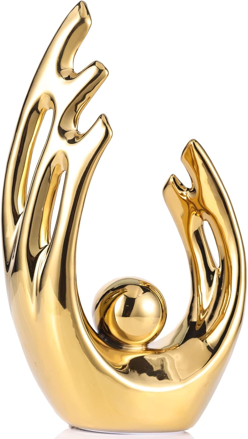 Amazon.com: XMGZQ Gold Home Decor Accent,Mid Century Modern Gold Decor ...