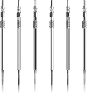 Ensun 68102087AA 6 Pcs Diesel Glow Plug - Dual Coils Fast Start ...