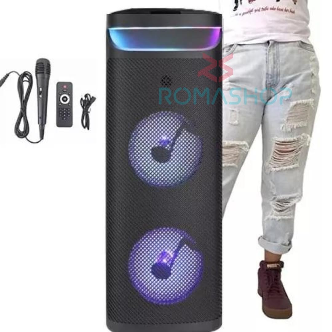 2X10 Bocina Doble 10 Grande Bluetooth con Microfono, Altavoces Speaker ...