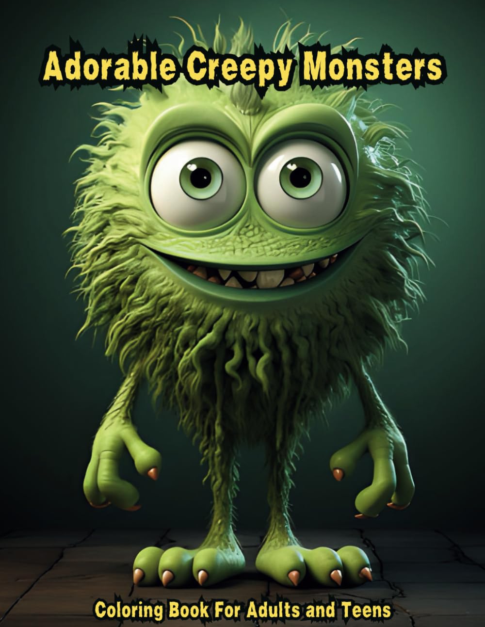 Amazon.com: Adorable Creepy Monsters Coloring book: A Creepy and Cute ...