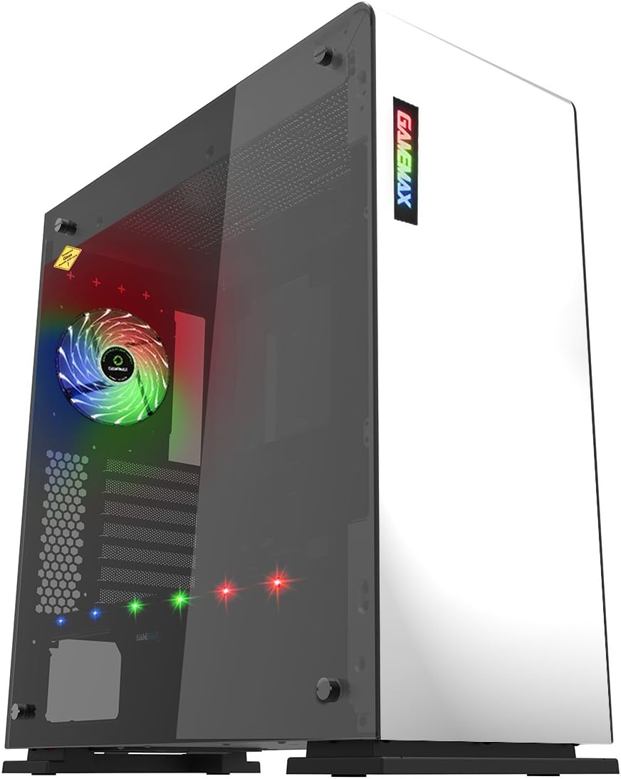 Amazon.com: Game Max Vega Case with RGB Strip and PWM Controller ...