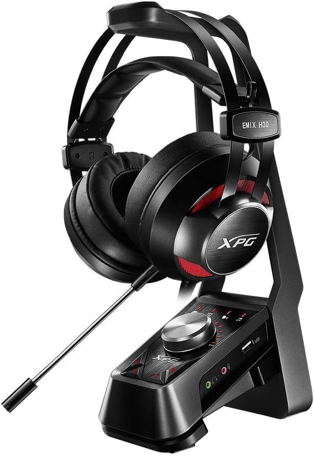 Amazon.com: XPG EMIX H30 Wired Headset and SOLOX F30 Amplifier Gaming ...