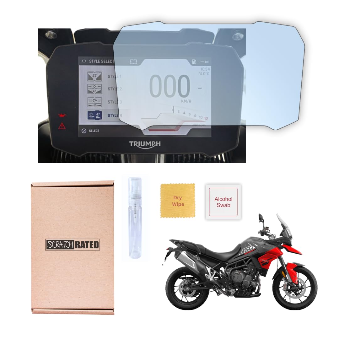 Scratch Rated Motorcycle Speedometer Console Display Flexible Screen ...