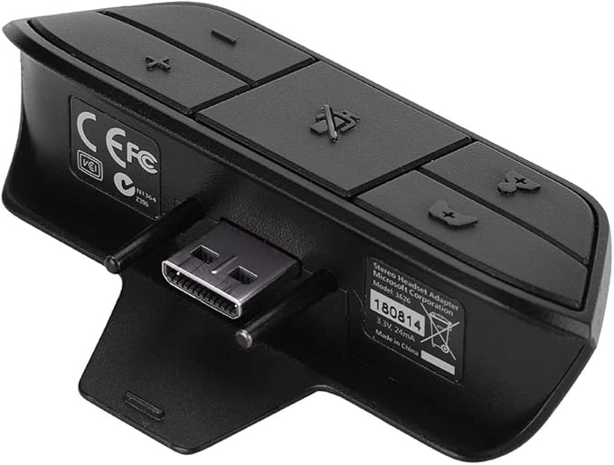 Amazon.com: Xbox Stereo Headset Adapter Audio Game For Microsoft One ...