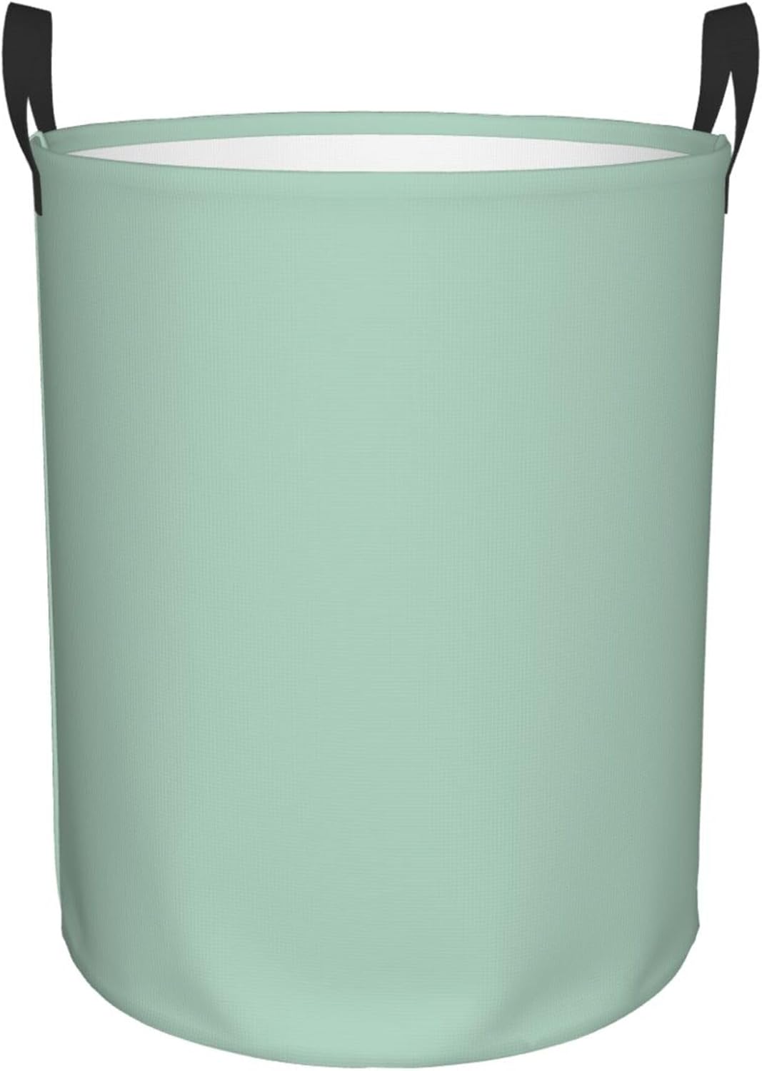 Amazon.com: Large Laundry Hampers, Pastel Green Solid Color Plain ...