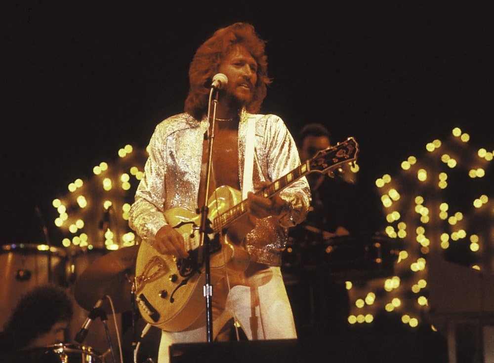 Amazon.com: the Barry Gibb on stage Photo Print (30 x 24): Posters & Prints