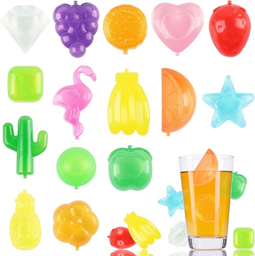 Cubitos de Hielo Reutilizables, XiXiRan 30 Cubitos de Hielo Plastico en ...