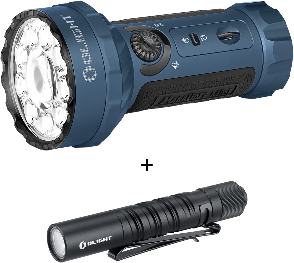 OLIGHT Marauder Mini 7,000 Lumens Bright Flashlight with 600 Meters ...
