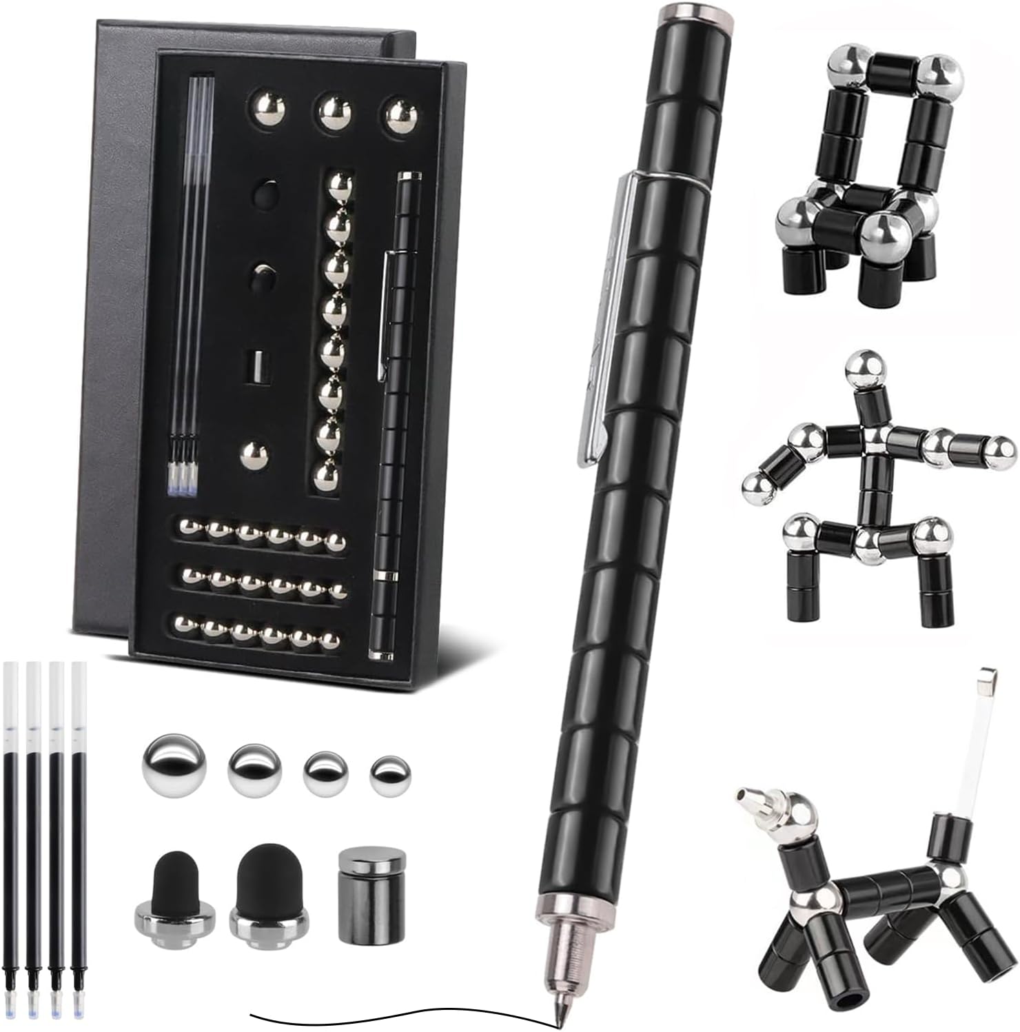 OMJMYY Geschenke für Männer,Magnetic Fidget Pen,Magnet Stift ...