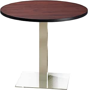 Amazon.com: Mayline Bistro Series Round Dining Height Table with ...