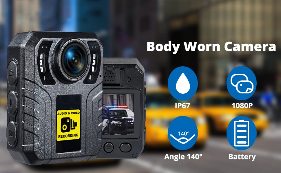 128GB Wearable Body camera Bodycam and Accessories – Personal ...