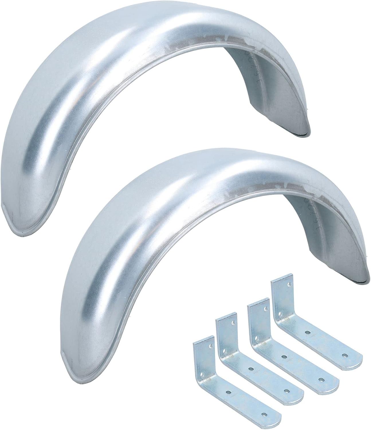 Amazon.com: AB Tools 8" Metal Mudguards Fender (Pair) Flush Fit & 4 ...