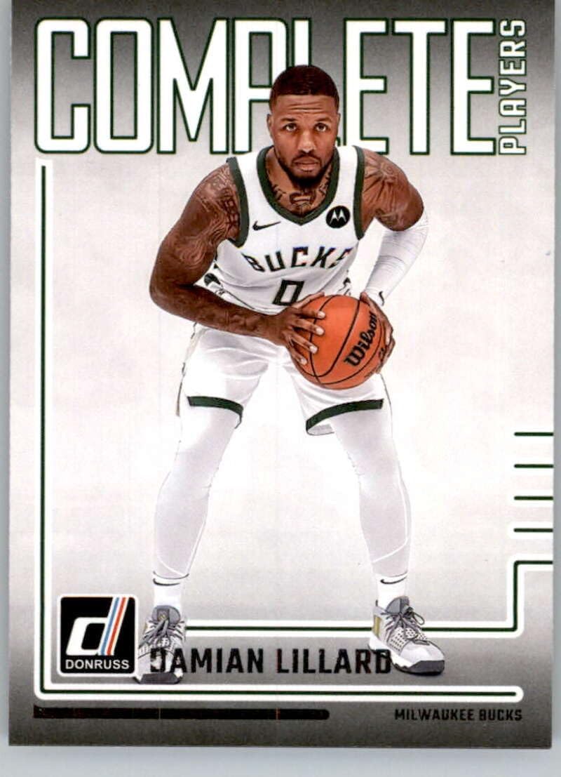 Amazon.com: 2023-24 Donruss Complete Players #7 Damian Lillard ...