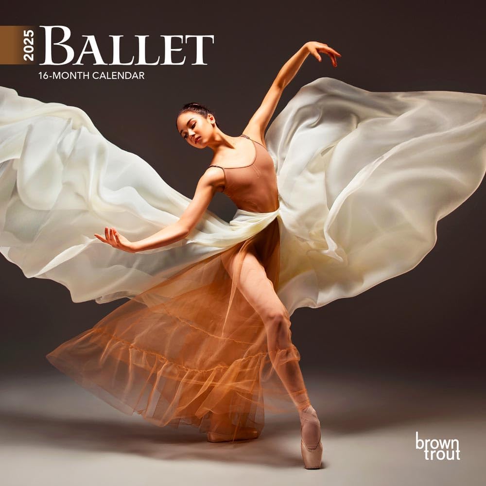 Mini Calendario de Pared: Ballet 2025/ con planeador mensual de 7 x 14 ...