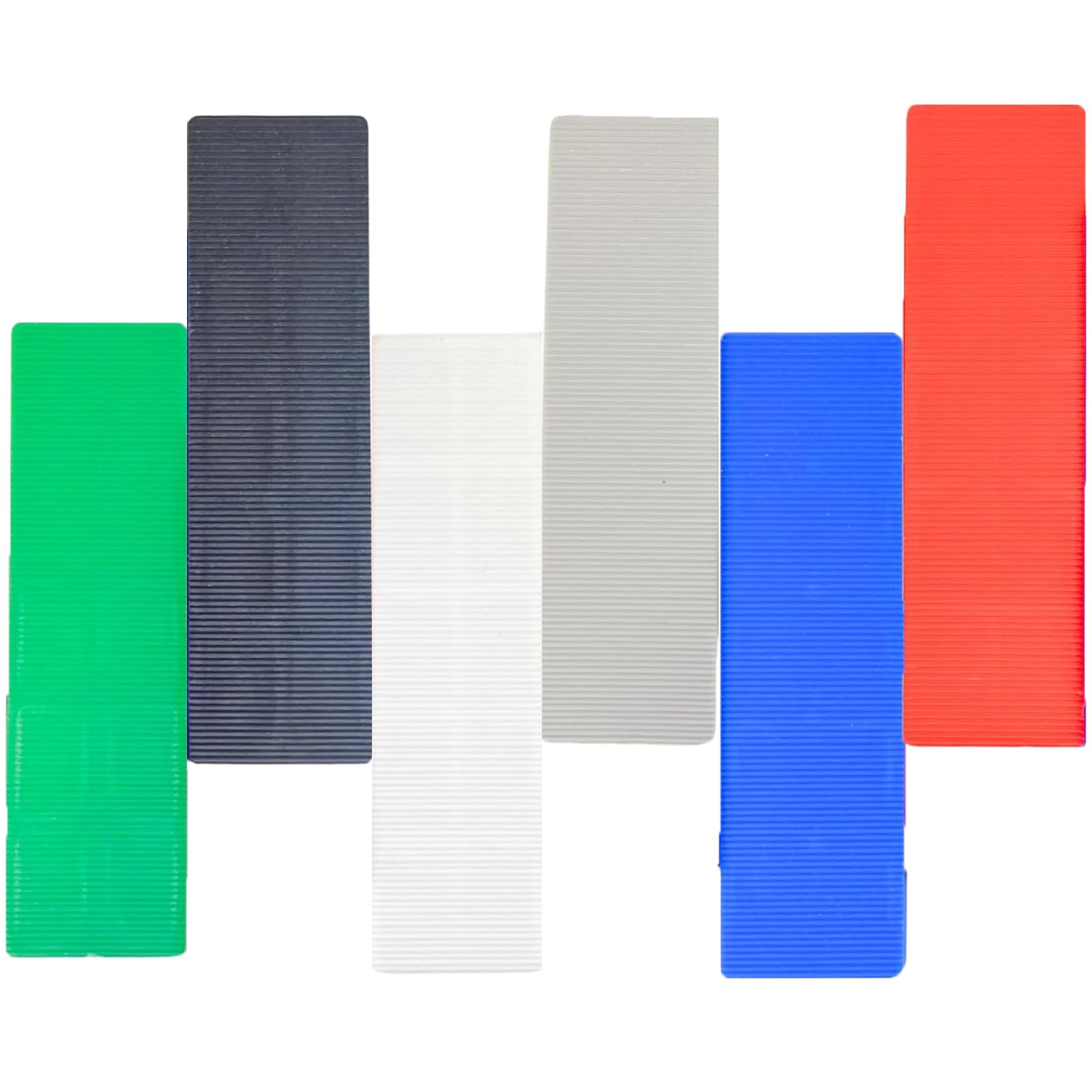 42 Pcs Shims, Plastic Packers, 100 X 28 (1-6 Mm) Plastic Spacers ...