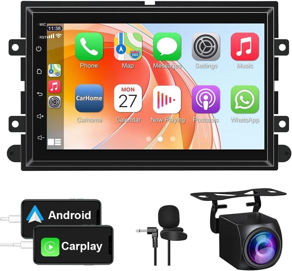 Amazon.com: Adapter Universe 7 Inch IPS Touch Screen Car Stereo for ...