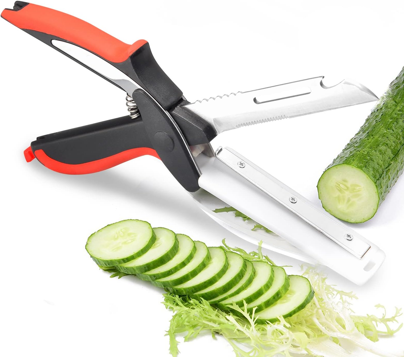 Amazon.com: 6-in-1 Kitchen Scissors - Kitchen Knife, Cutting Board ...