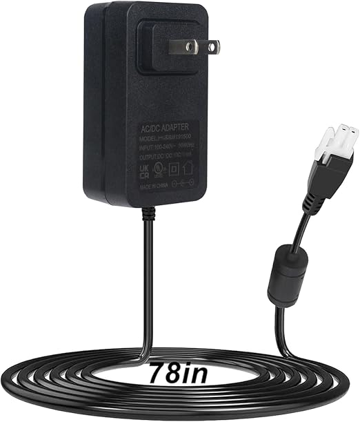 Amazon.com: 12V 2A Wall Plug-in Adjustable Desk Power Adapter for ...