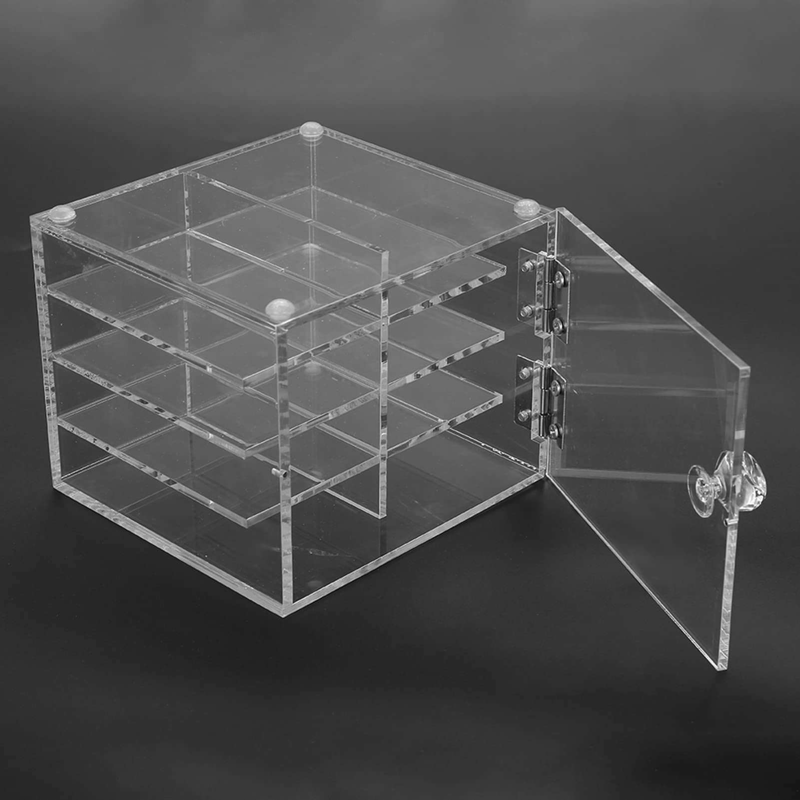Amazon.com: Dioche Acrylic Clear False Eyelash Organizer Case, 8 Layers ...
