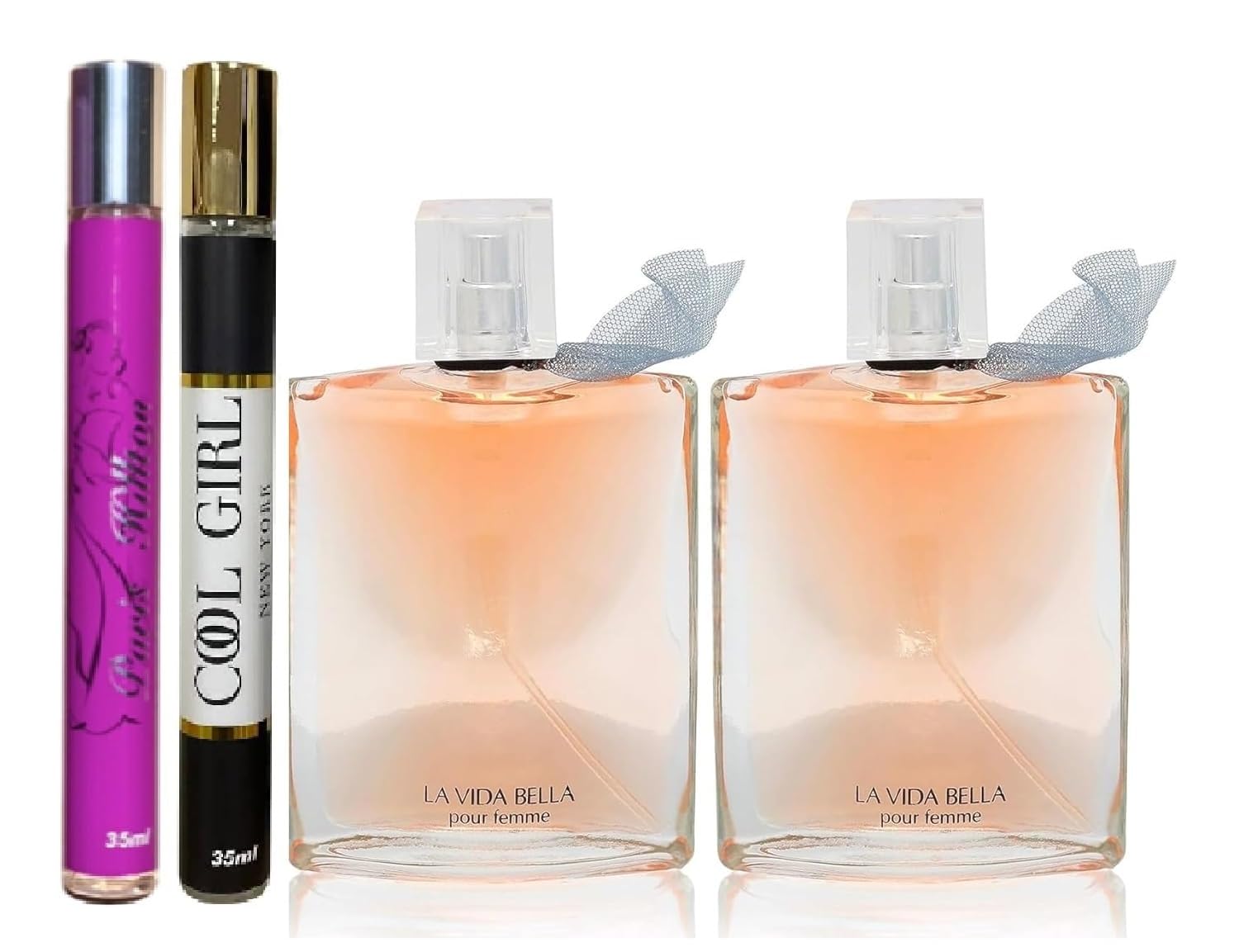 Amazon.com : Generic 4 pack combo of La Vida Bella for Women 3.4 oz ...