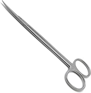 Amazon.com: 3 Pcs Dental Surgical Medical ENT Scissors Kelly Curved 7 ...