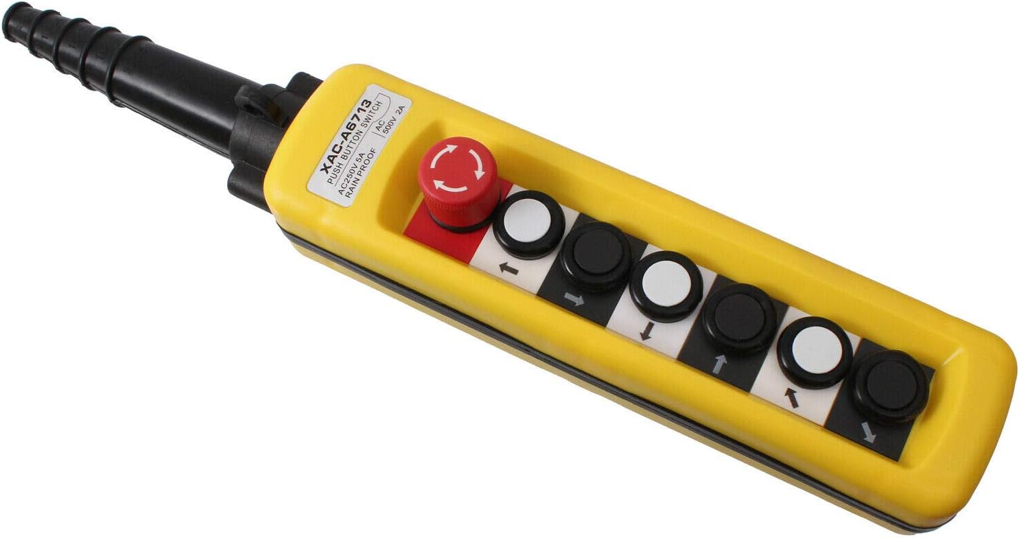 Hängetaster Kran Steuerung in 3 Ausführung auswählbar 2-Taster, 4 ...