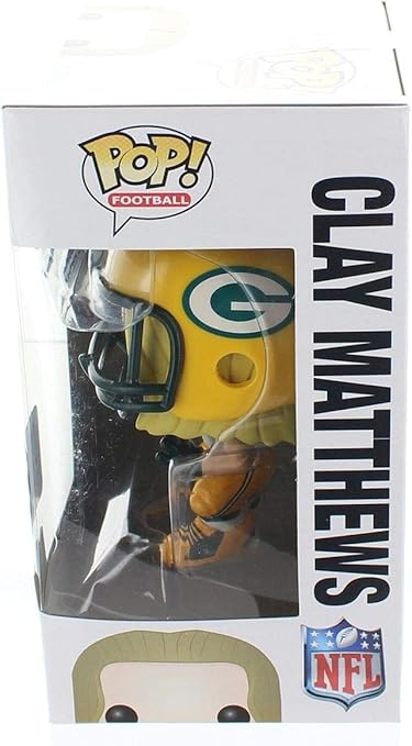 Amazon.com: Funko POP NFL: Wave 1 - Clay Matthews Action Figures ...