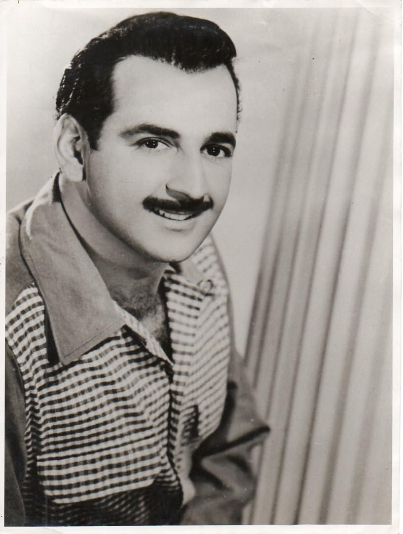 Original Photograph Of The Argentine Bolero Singer Hugo Romani at ...