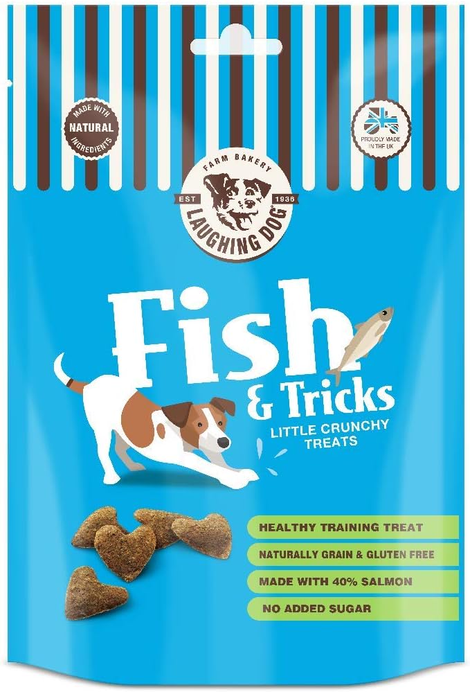 Laughing Dog - Fish & Tricks - Grain Free Dog Treats - Fish Training ...