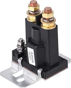 Amazon.com: High Current Starter Relay 500A DC 12V SPST Contactor Auto Start Universal 12V ...