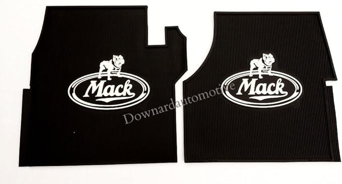 Amazon.com: Mack Truck OEM Rubber Floor Mats/Logo - CH & Vision PRE ...