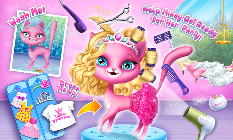 Cat Hair Salon Birthday FULL:Amazon.com:Appstore for Android